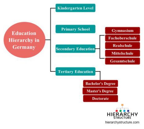 Hierarchy of Germany Education System Structure | Hierarchy Structure